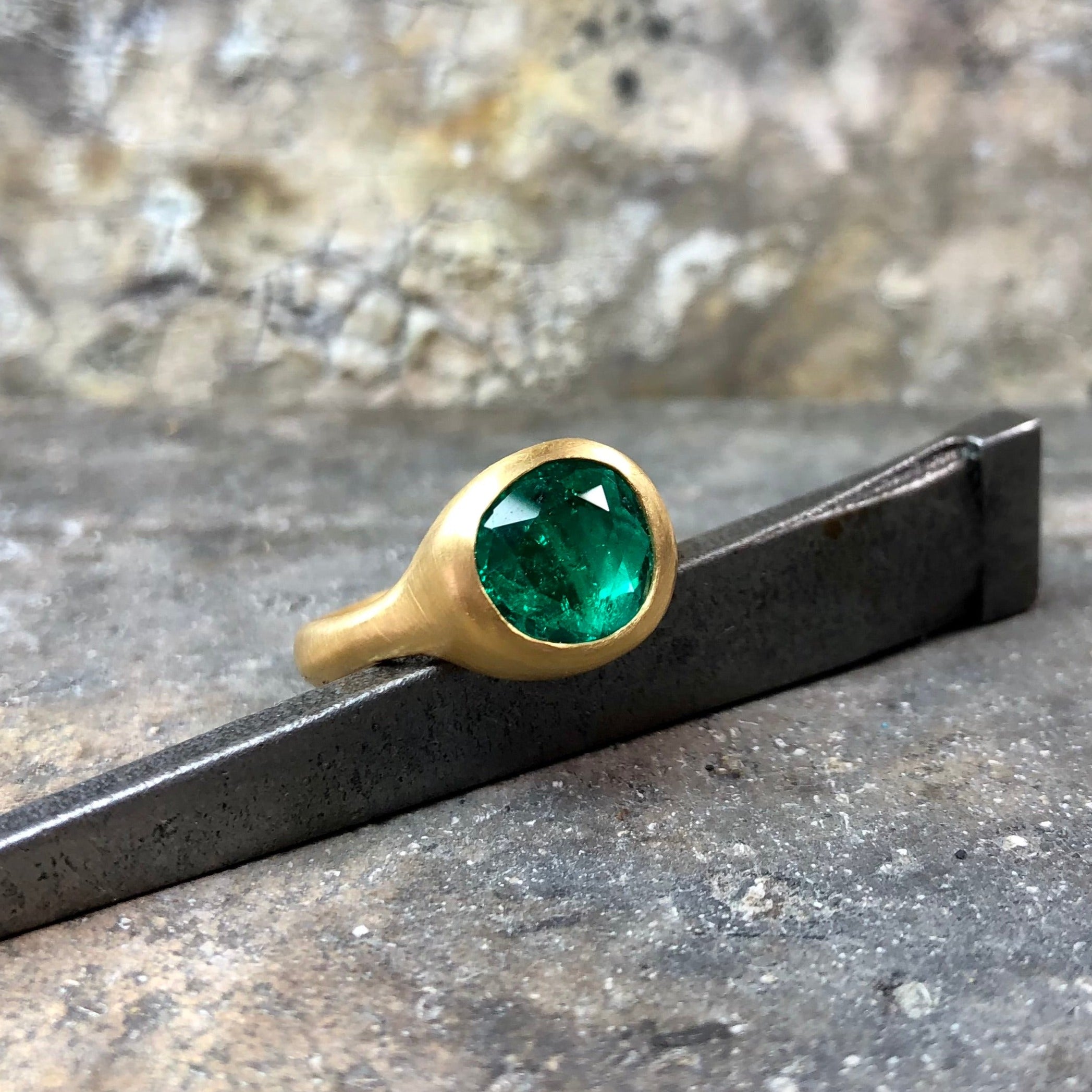 ORGANIC EMERALD RING – Eli Halili