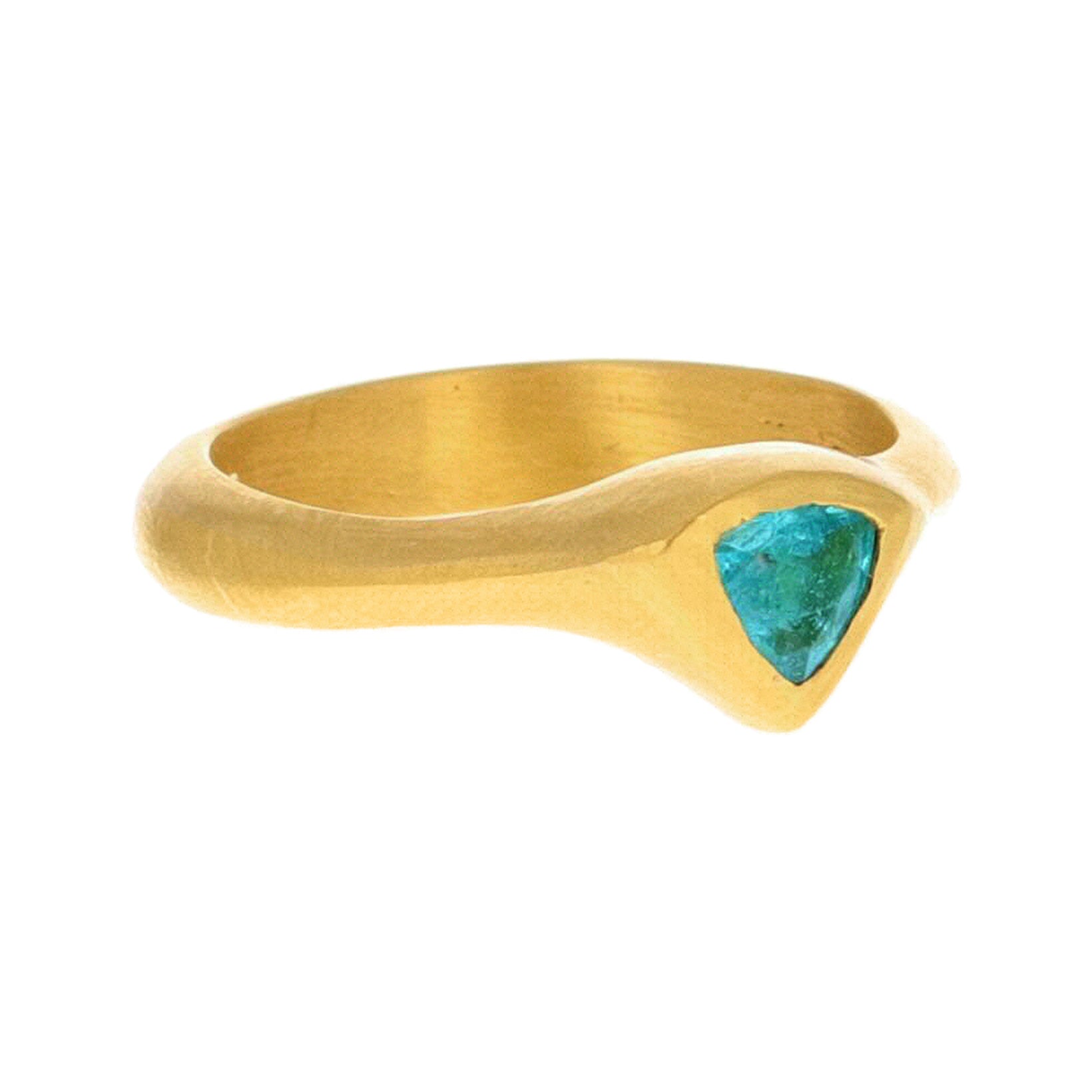 Triangular Paraiba Tourmaline Nesting Ring | Eli Halili