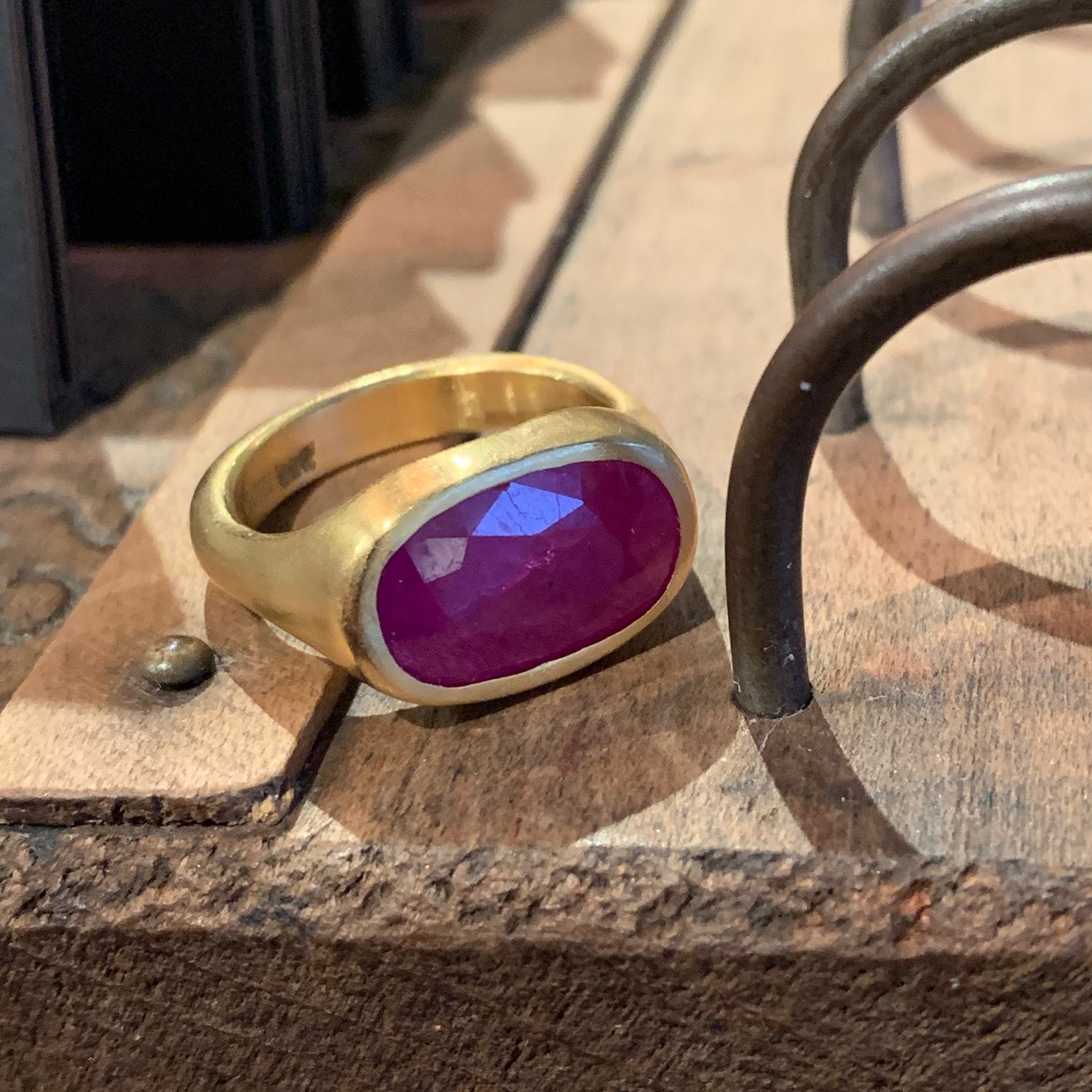 Oval Ruby Ring | Eli Halili