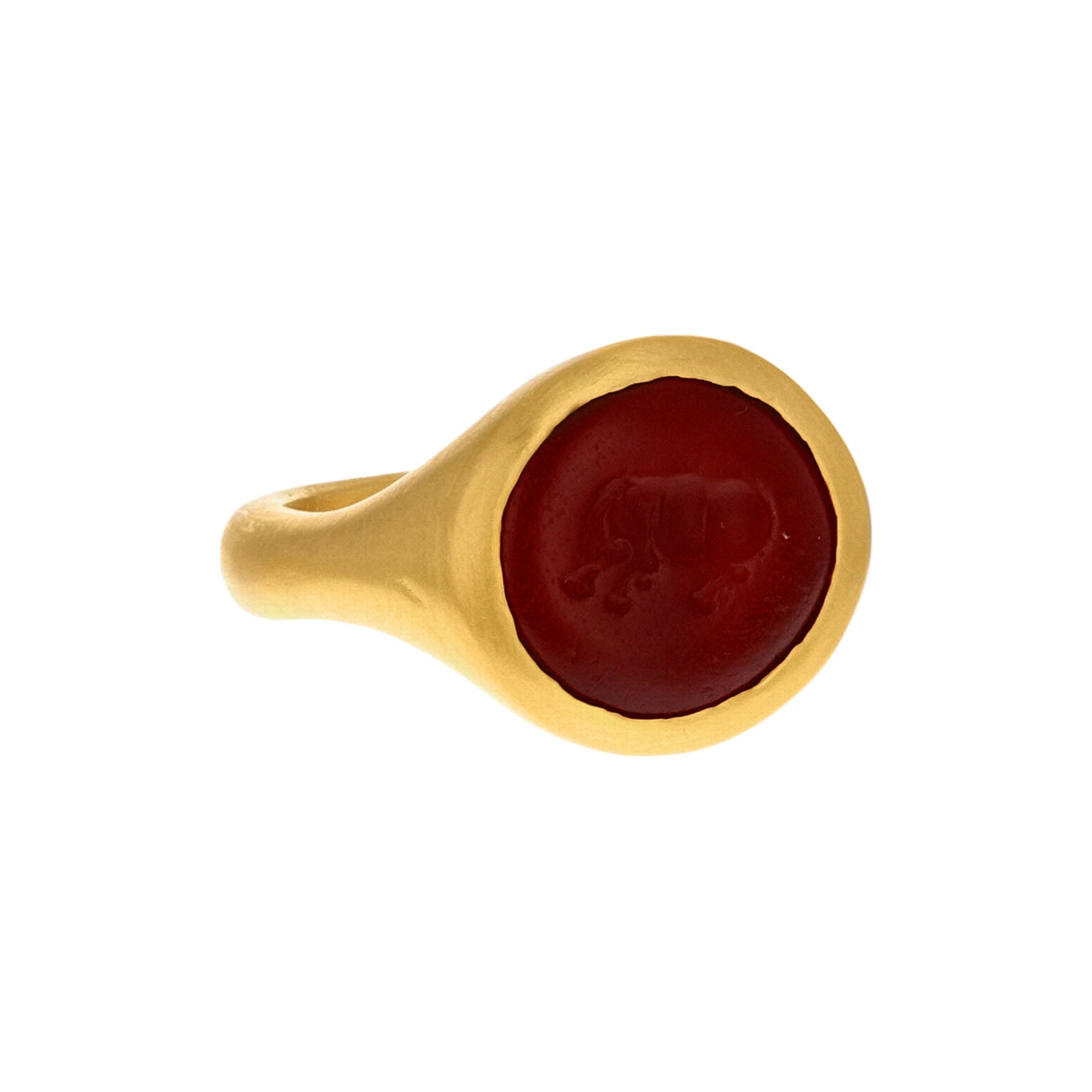 Pyu Agate Seal Ring | Eli Halili