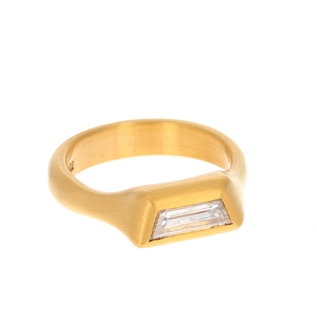 Trapezoid Diamond Ring | Eli Halili